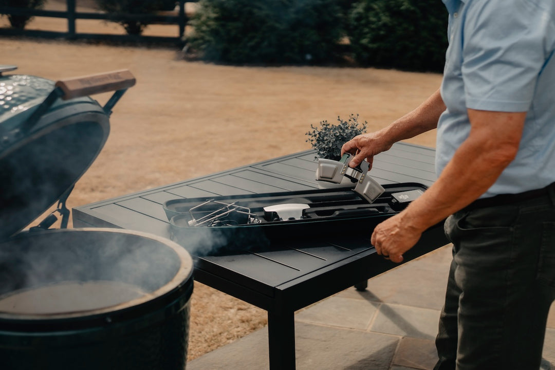 How to Use the Rotisserie – Big Green Egg